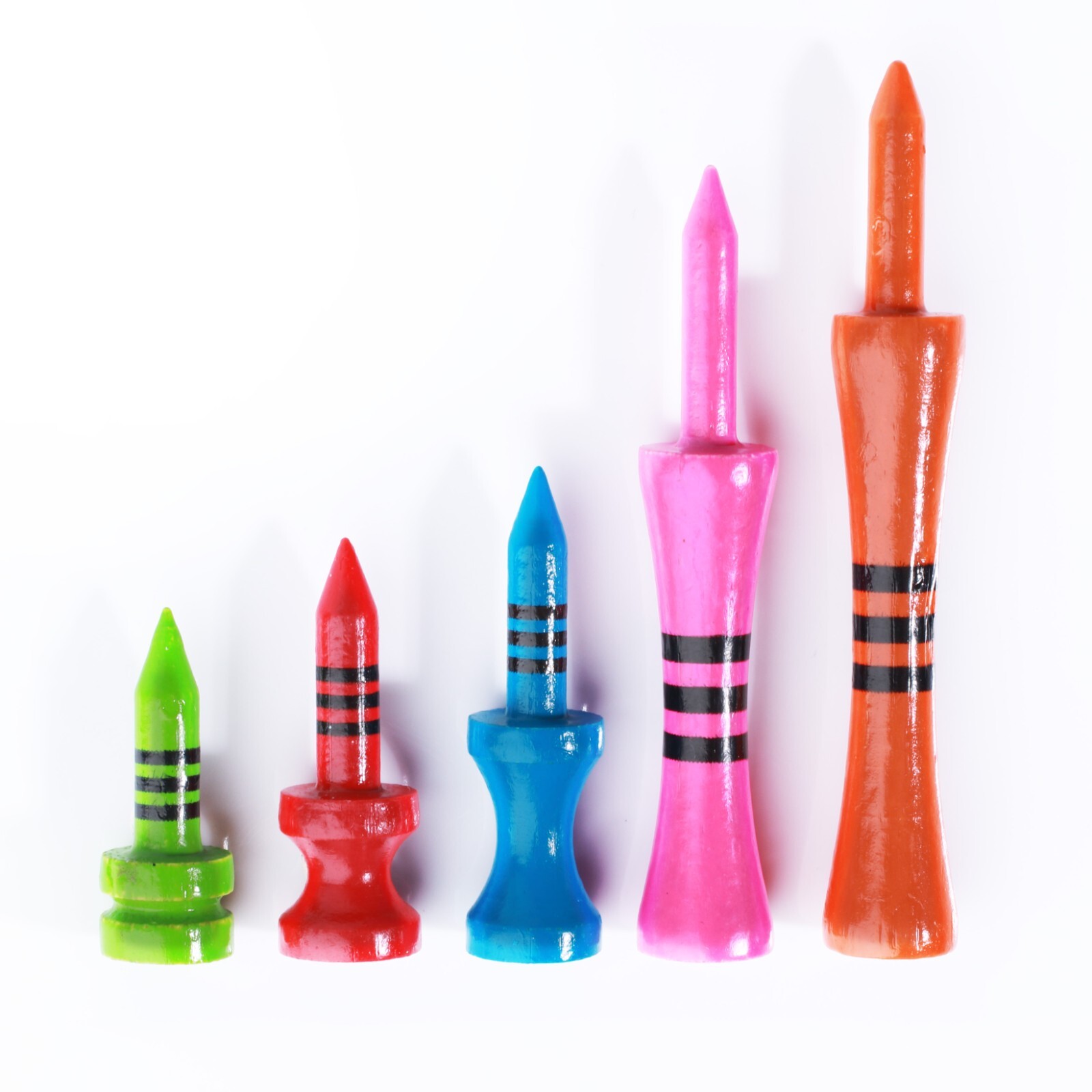 Green Swing Bamboo Castle Golf Tees | Full Colour Editions | eBay