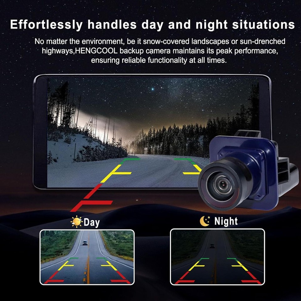 10-14 Ford F150 15-22 Mustang Backup Camera Rear View Back Up Camera ...