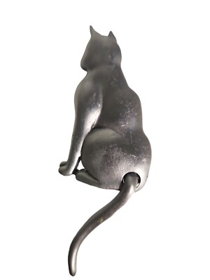 Vintage Brooch Pin SIGNED JJ Cat Kitten Silver tone Jewelry | eBay
