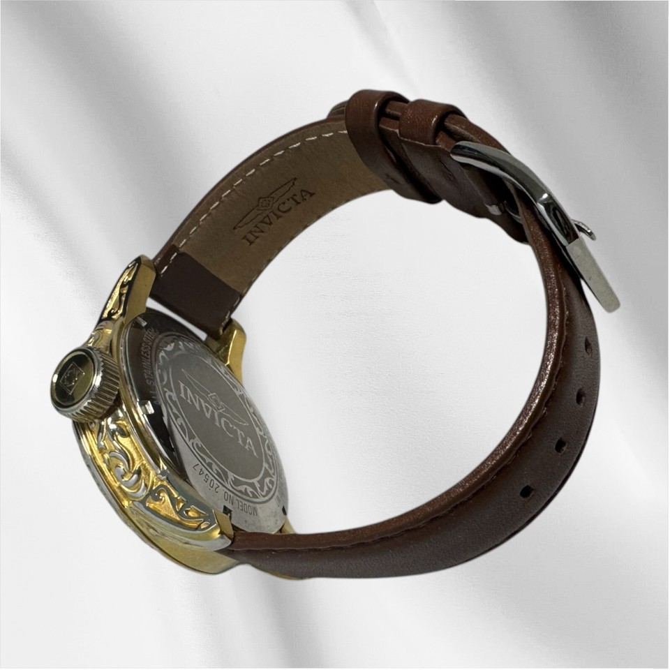 Invicta 20547 Men’s Gold Tone Quartz Swiss Made Watch | eBay