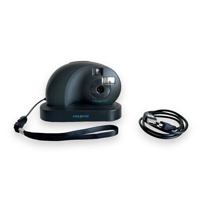 Creative Labs PD0160 PC-CAM 300 Vintage Digital Camera Webcam With Dock ...