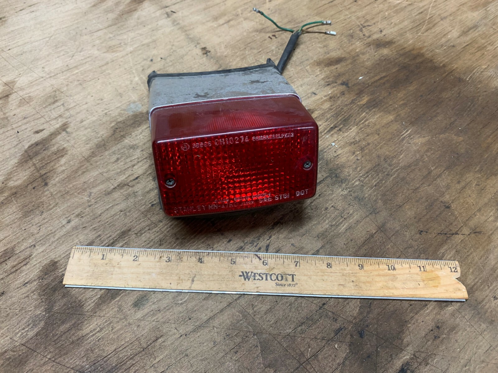 1984 Honda Shadow VT700 VT 700 VT700C rear taillight tail brake light ...