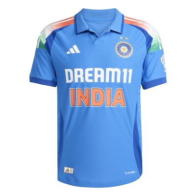 Adidas India ODI Cricket Jersey 2025 One Day International Match T ...