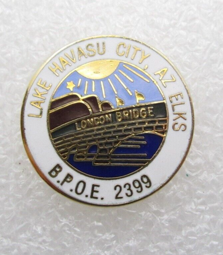 Havasu City Arizona Elks BPOE 2399 London Bridge Lapel Pin (C743) | eBay