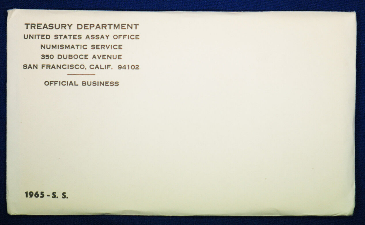 1965 special mint set. The "PROOF SET" for 1965. Envelope Unopened. | eBay