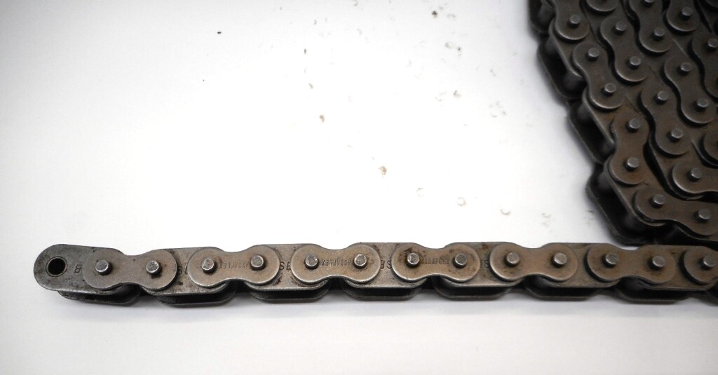 AMBAFLEX ROLLER CHAIN, #60, 10 FT LONG, 3/4" PITCH, 1/2" ROLLER WIDTH ...