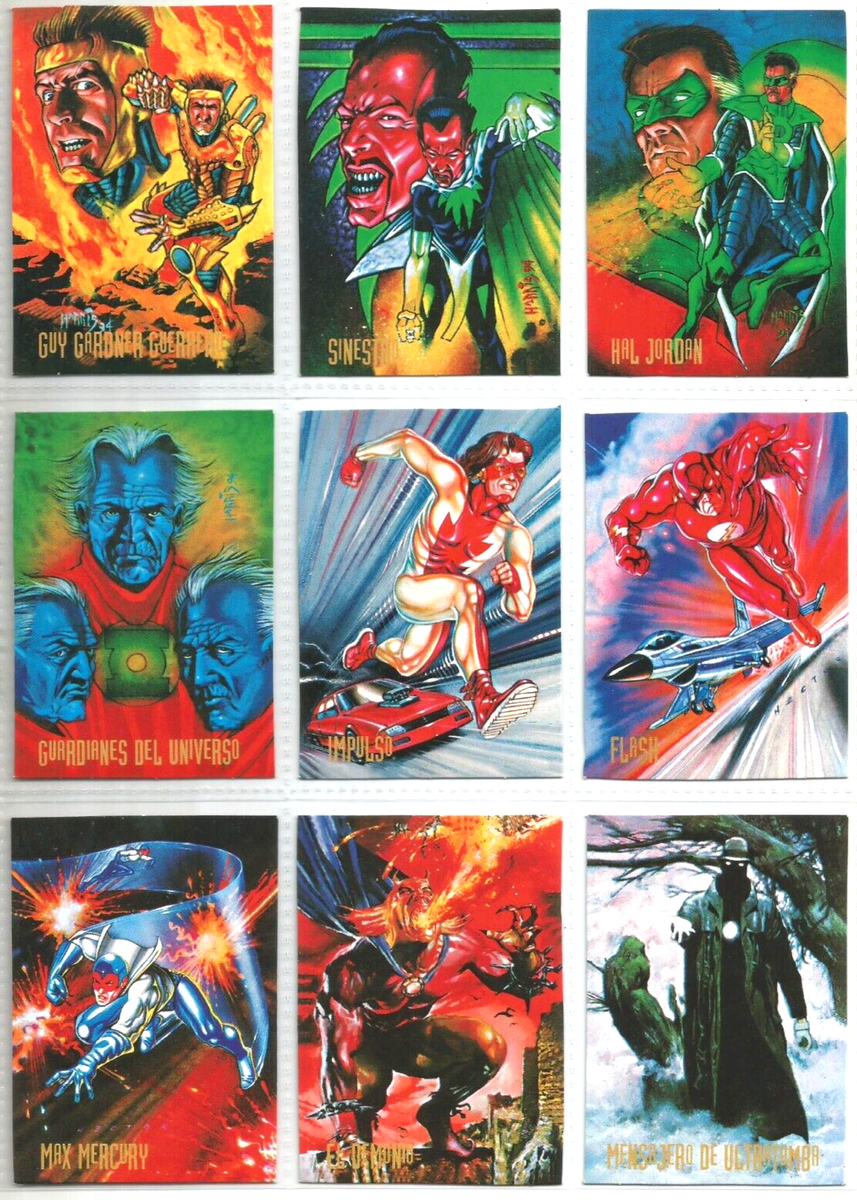 1995 DC Comics Pepsicards Full Set Cards Basic + Specials + 1995 DC Comics Pepsicards Full Set Cards Basic + Specials +