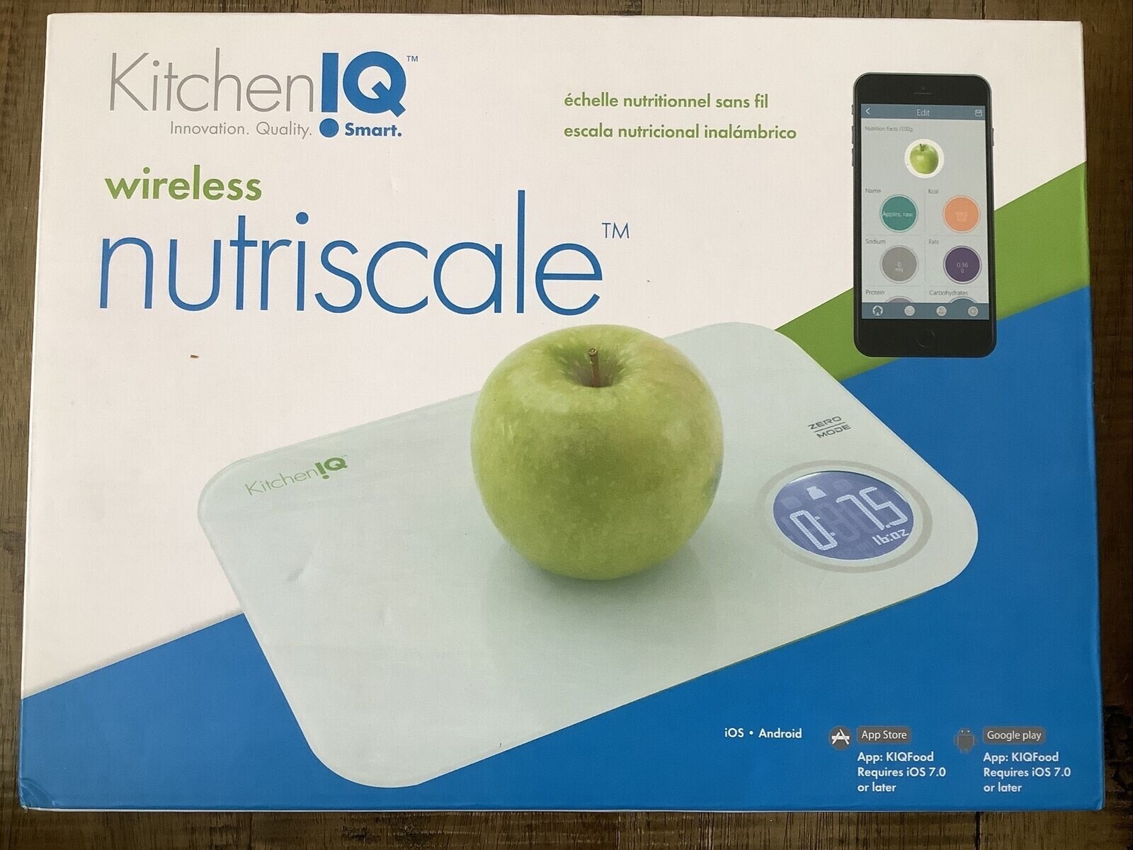 KitchenIQ 50872 IQ Smart Wireless Kitchen Scale for sale online | eBay