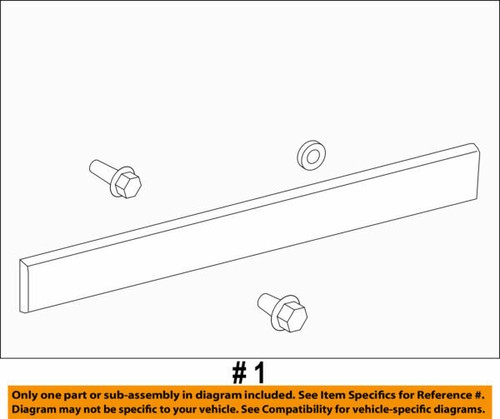 75072-35142 Toyota Moulding sub-assy, front door, outside lh 7507235142 ...