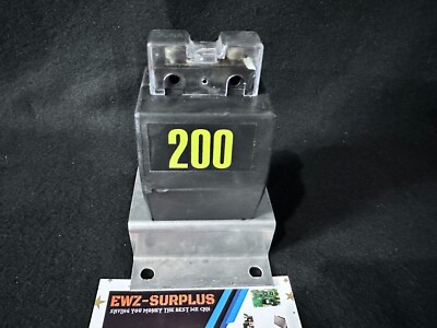 ABB CSF CURRENT TRANSFORMER 200:5A 600V 10kV 60Hz 7524A85G05 NEW | eBay