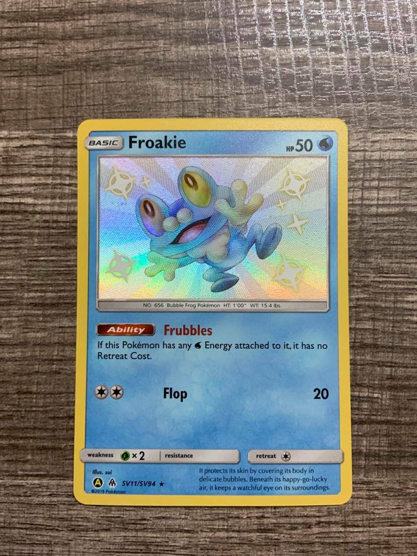 Froakie Pokemon Card