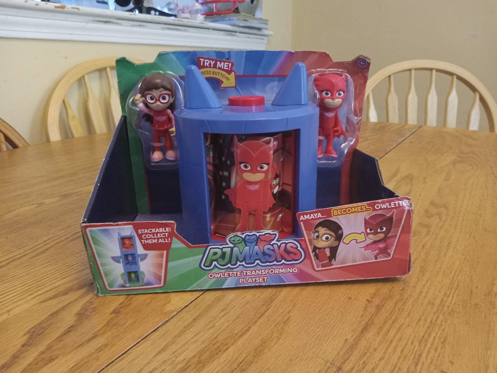 PJ Masks OWLETTE Transformation Playset by Just Play Includes 2 Figures ...