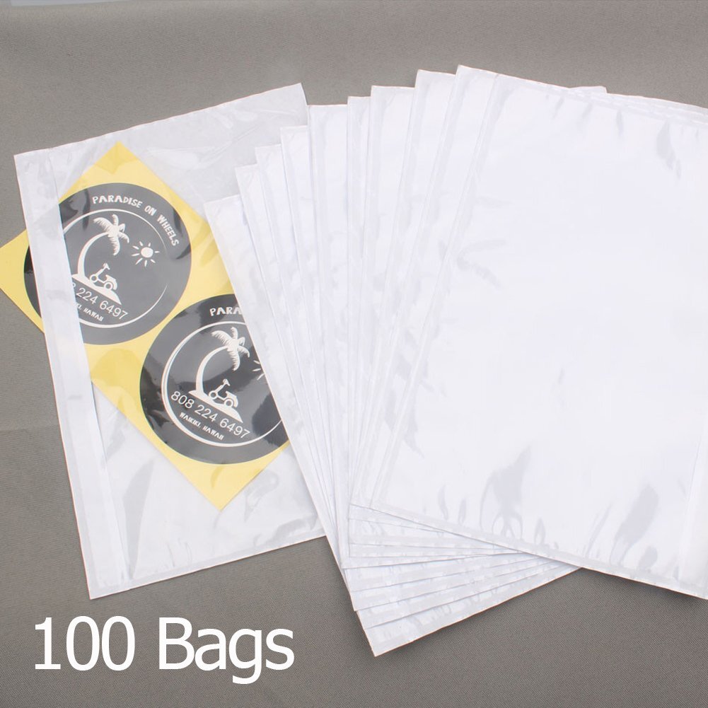 100 Packing List Envelopes 6″ x 9″ Clear Adhesive Shipping Address ...