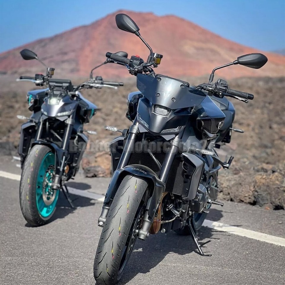 For Yamaha MT 09 MT09 SP 2024 2025 Low Windshield Extension Wind ...