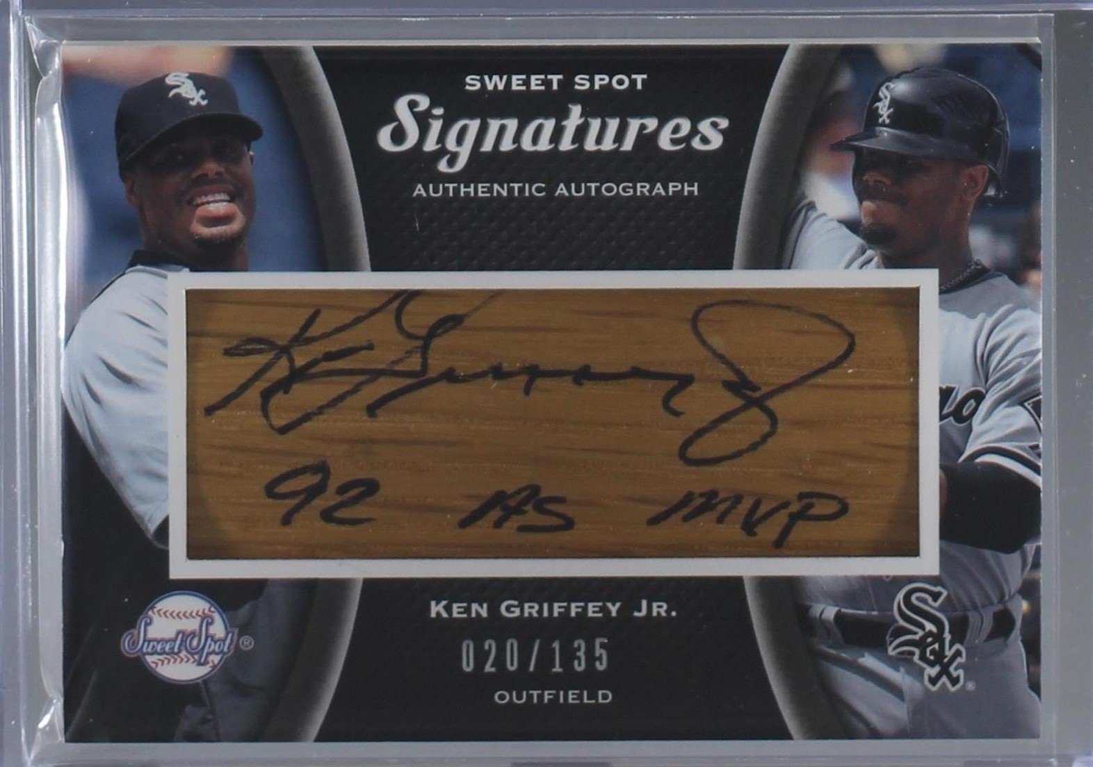 2008 Sweet Spot - Ken Griffey Jr. Sweet Spot Signatures Ken Griffey Jr ...