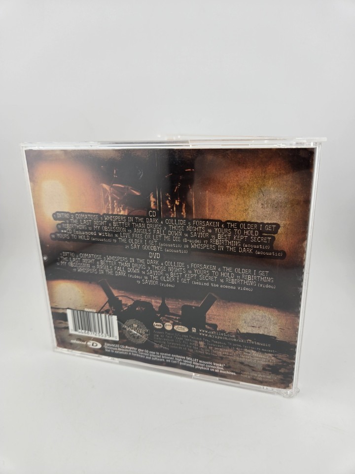 Skillet Comatose Comes Alive CD DVD Live 2-Disc Set Christian Alt Rock ...
