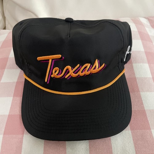 Bad Birdie Texas Rope Hat, New Golf Cap, Snap on back, Black, Orange ...