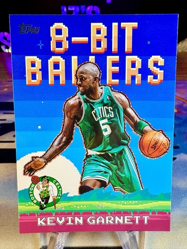 2025-26 Kevin Garnett Topps 8-Bit Ballers Insert #8B-30 Boston Celtics ...