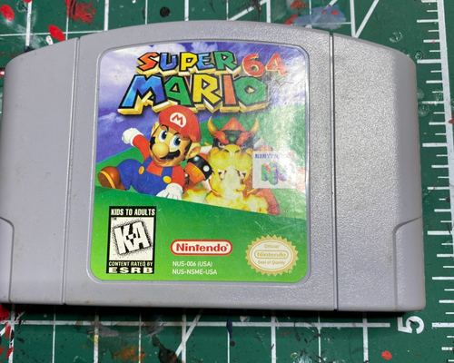 Super Mario 64 Nintendo 64 N64 Cartridge, 1996, Authentic Cartridge | eBay