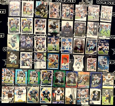DALLAS COWBOYS Penn St SEAN LEE (50) Lot NO DUPS Rookie RC Autograph ...