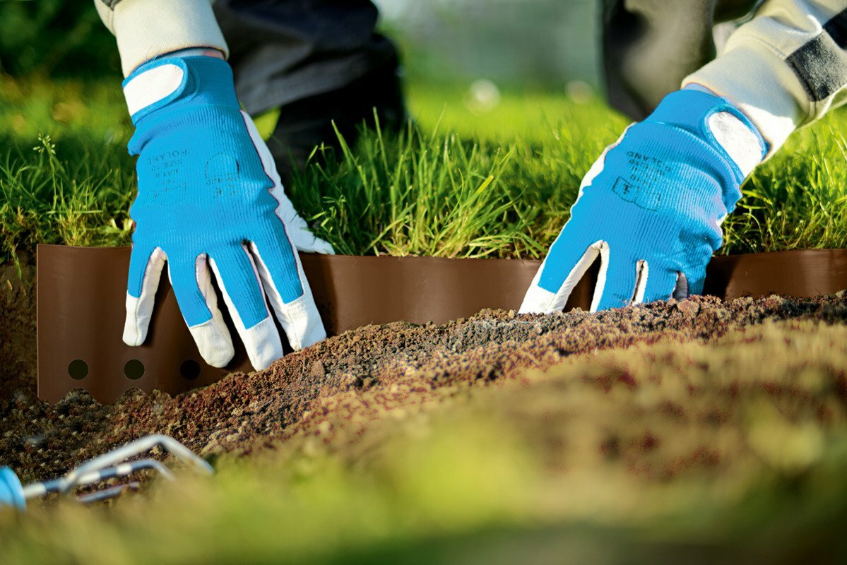 Flexible Garden Lawn Grass Edging Border Fence Panel Plant Wall ...