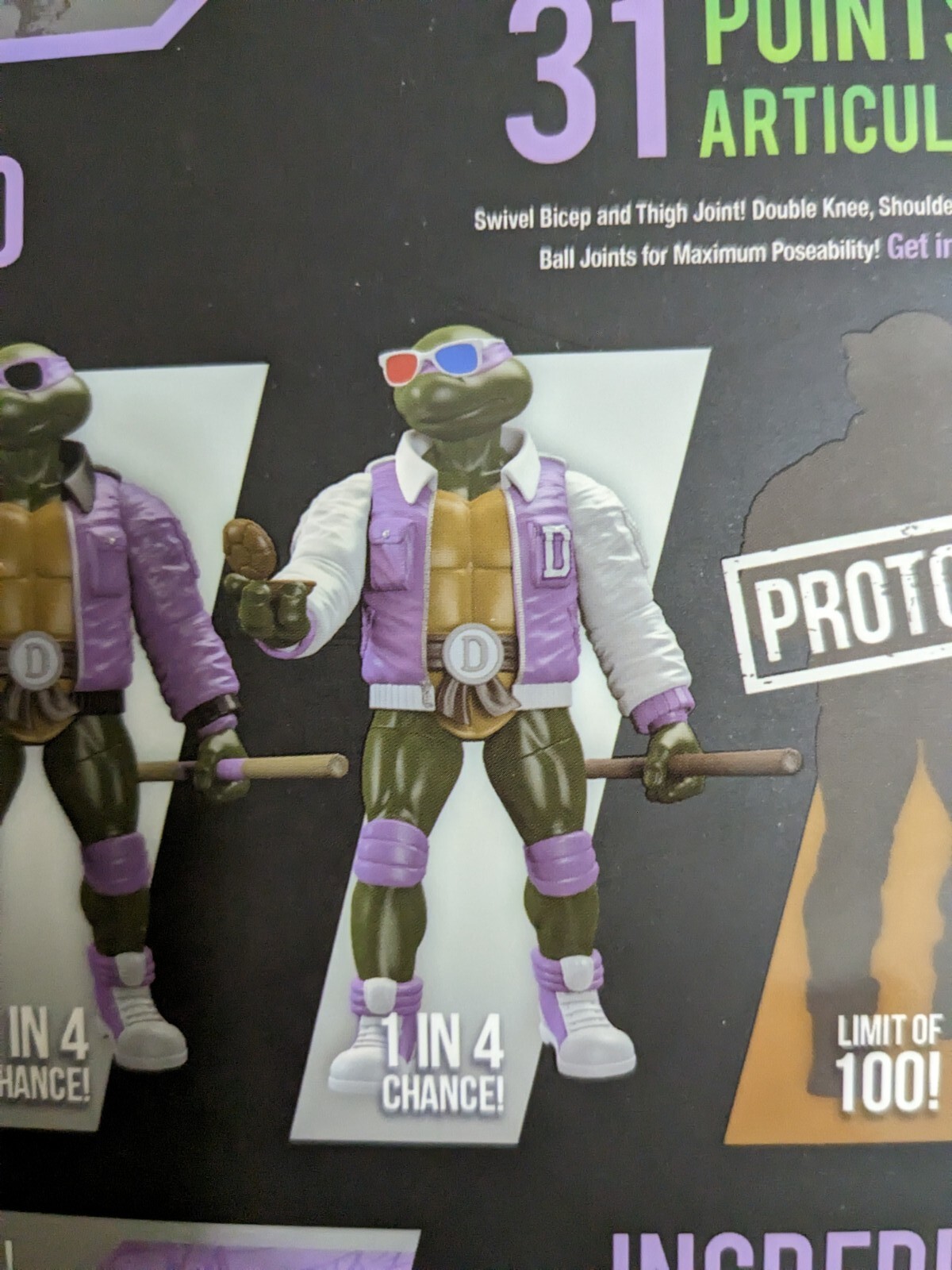 TMNT BST AXN Teenage Mutant Ninja Turtles Street Style Donatello ...