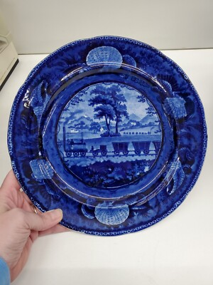 Plates & Chargers - Blue Transfer Plate