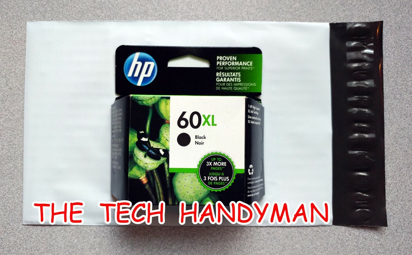 HP GENUINE 60XL BLACK INK (RETAIL BOX) DESKJET F4280 F4435 F4440 F4480 ...