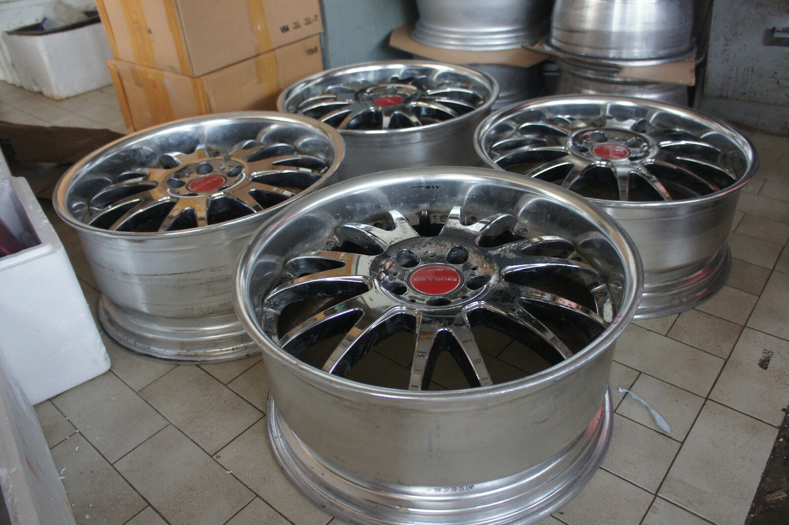 JDM 19" Enkei AME Shallen MX wheels for ucf30 ls430 gs400 sc430 ls400 ...