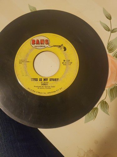 DEREK Cinnamon / This Is My Story BANG RECORDS 45 record | eBay