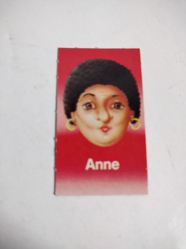 Guess Who Game 1987 Red Anne Replacement Card | eBay