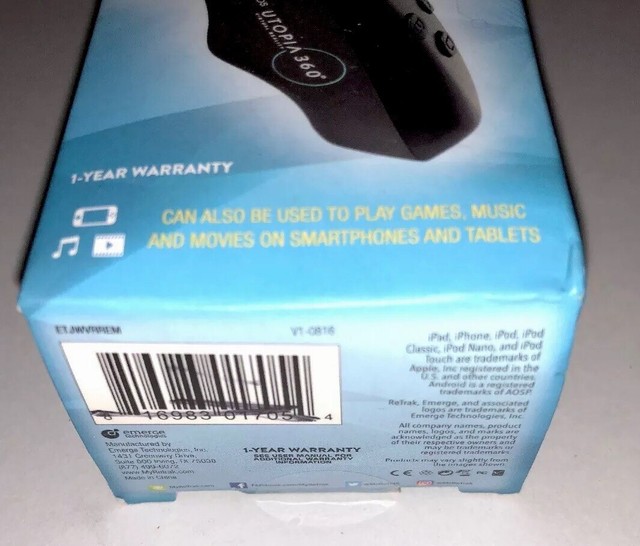 Utopia 360 Universal Virtual Reality Bluetooth Controller for sale ...