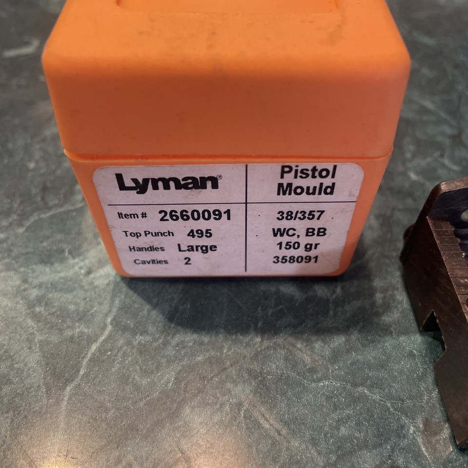 Lyman Bullet Mould Blocks Double Cavity 358091 | eBay