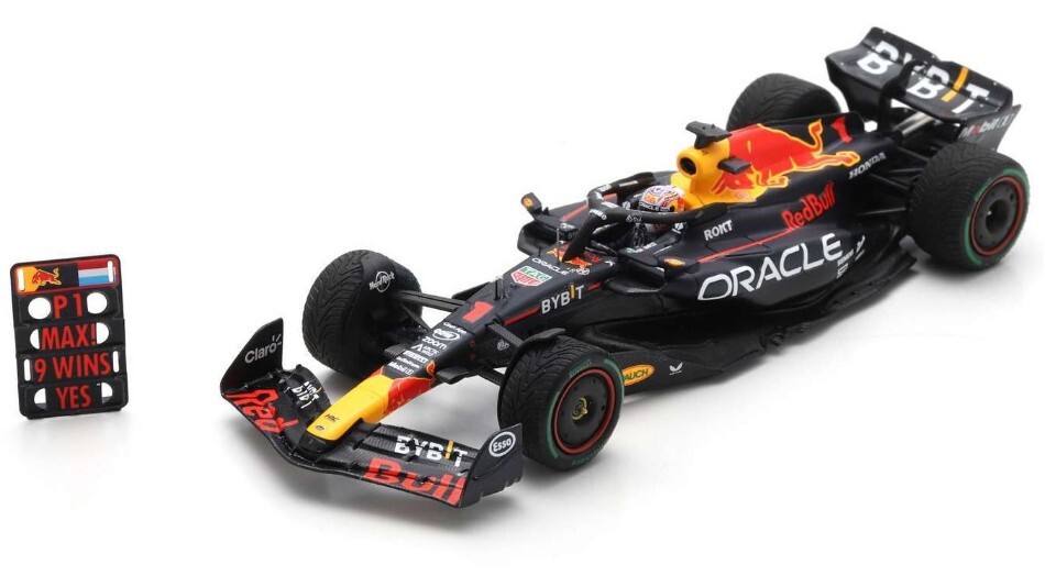 Modellauto Formel 1 F1 Maßstab 1:43 Spark Red Bull RB19 Dutch GP ...