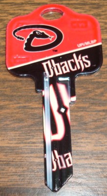 Great Gift Idea MLB ARIZONA DIAMONDBACKS KWIKSET KW1, KW10, KW11 UNCUT ...