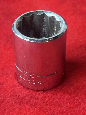 CRAFTSMAN SHALLOW SOCKET -EE-44306, 15MM , 3/8" DRIVE, 12 POINT - USA ...
