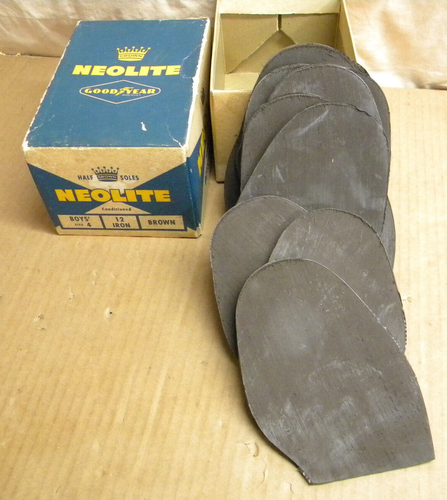 Goodyear NeoLite Rubber Protective Half Soles Shoe Repair- 5 Pairs in ...