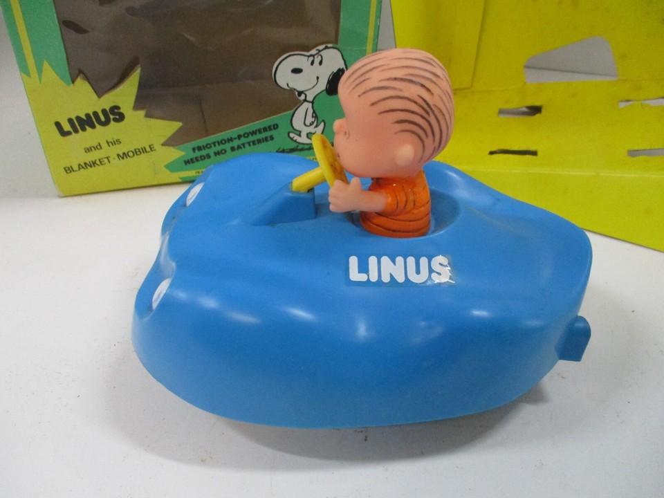 Vintage 1965 Aviva Linus and his Blanket Mobile Motorized / Friction ...