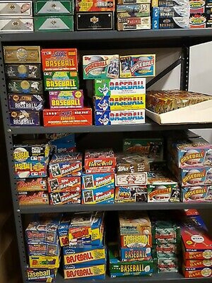 2 RANDOM VINTAGE UNOPENED Baseball Card BOXES! BRAND NEW UNOPENED Packs ...