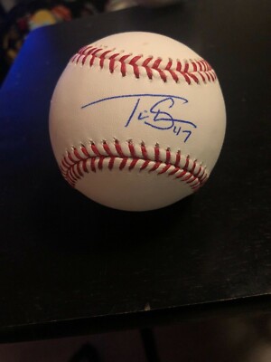 Travis Shaw Autographed Baseball | eBay