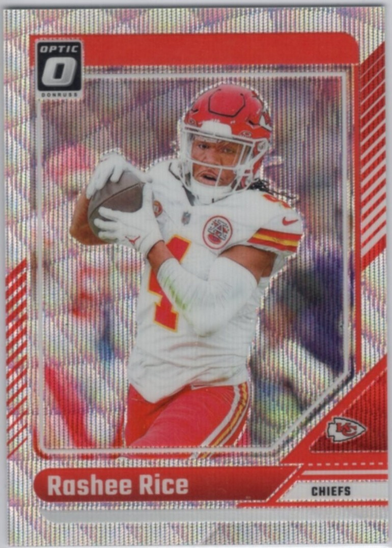 2024 Panini Donruss Optic - Rashee Rice #97 Wave Prizm /300 for sale ...