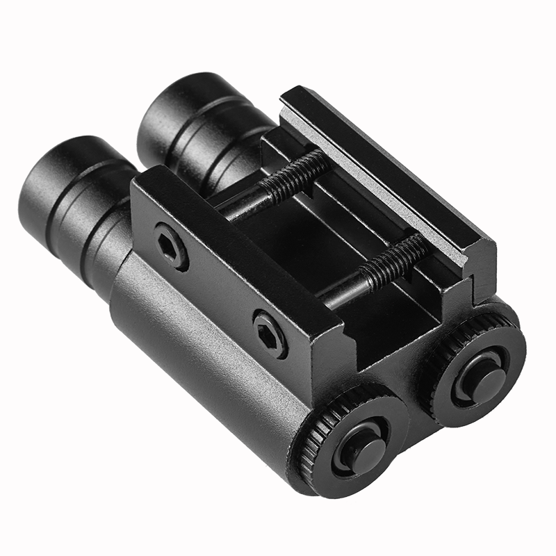 Mini Red Laser Dot Sight Combo with Flashlight & 20mm mount | eBay