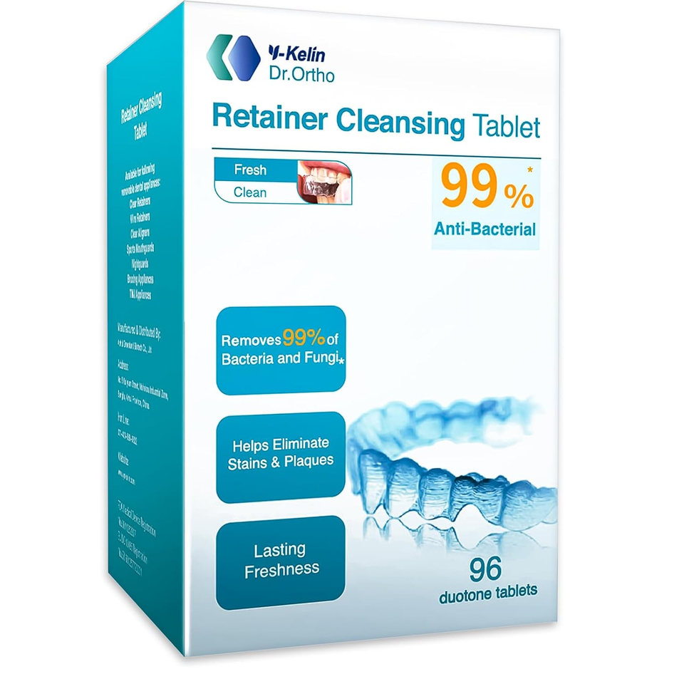 Retainer Cleaner Tablets Invisalign Cleaner Denture Cleaning Tablets ...