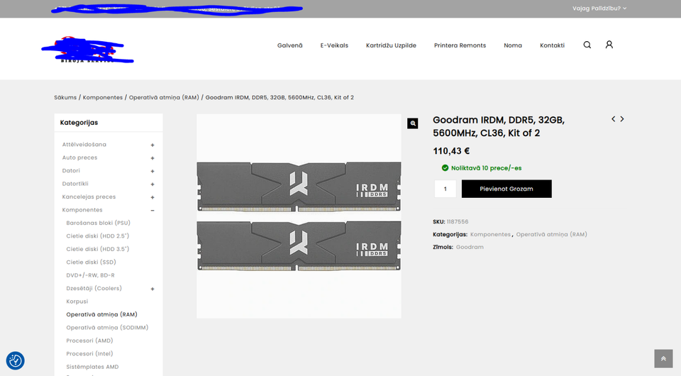 DDR5 RAM 32 GB I’ll send you a trusted link to buy RAM at normal prices ...