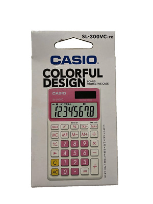 Casio SL-300VC Handheld Calculator - Pink NEW !!! 79767188887| eBay