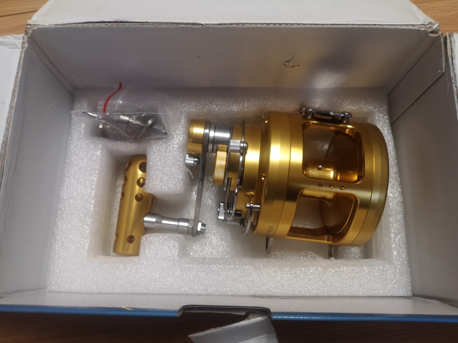 Canyon Reels EX20 Saltwater Two Speed Lever Drag Reel 3.6:1 /1.6:1 Big ...