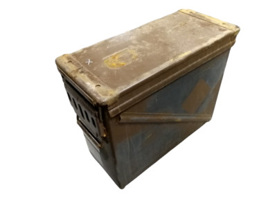 British Army M548 Brown Metal Ammo Tin Storage Box Military Surplus | eBay
