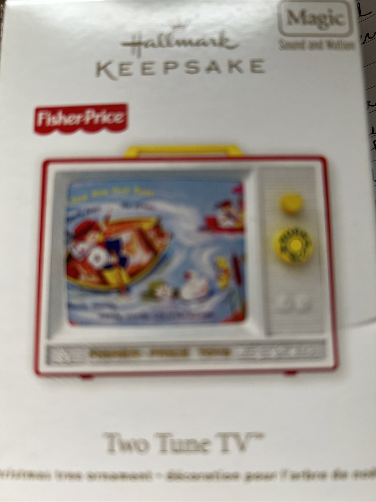 HALLMARK 2012 TWO TUNE TV FISHER PRICE NIB | eBay