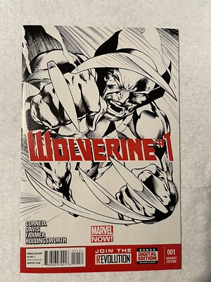 Wolverine #1 Alan Davis Sketch Variant, Marvel 2013 | eBay