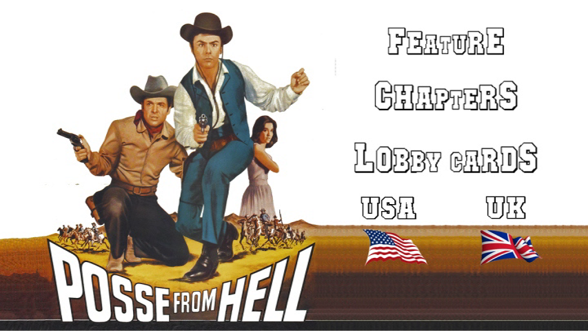 POSSE FROM HELL - 1961 Audie Murphy, Zohra Lampert, John Saxon, Vic ...
